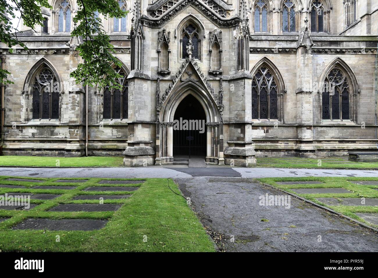 Doncaster Minster, South Yorkshire, UK. Church of St. George Stock ...