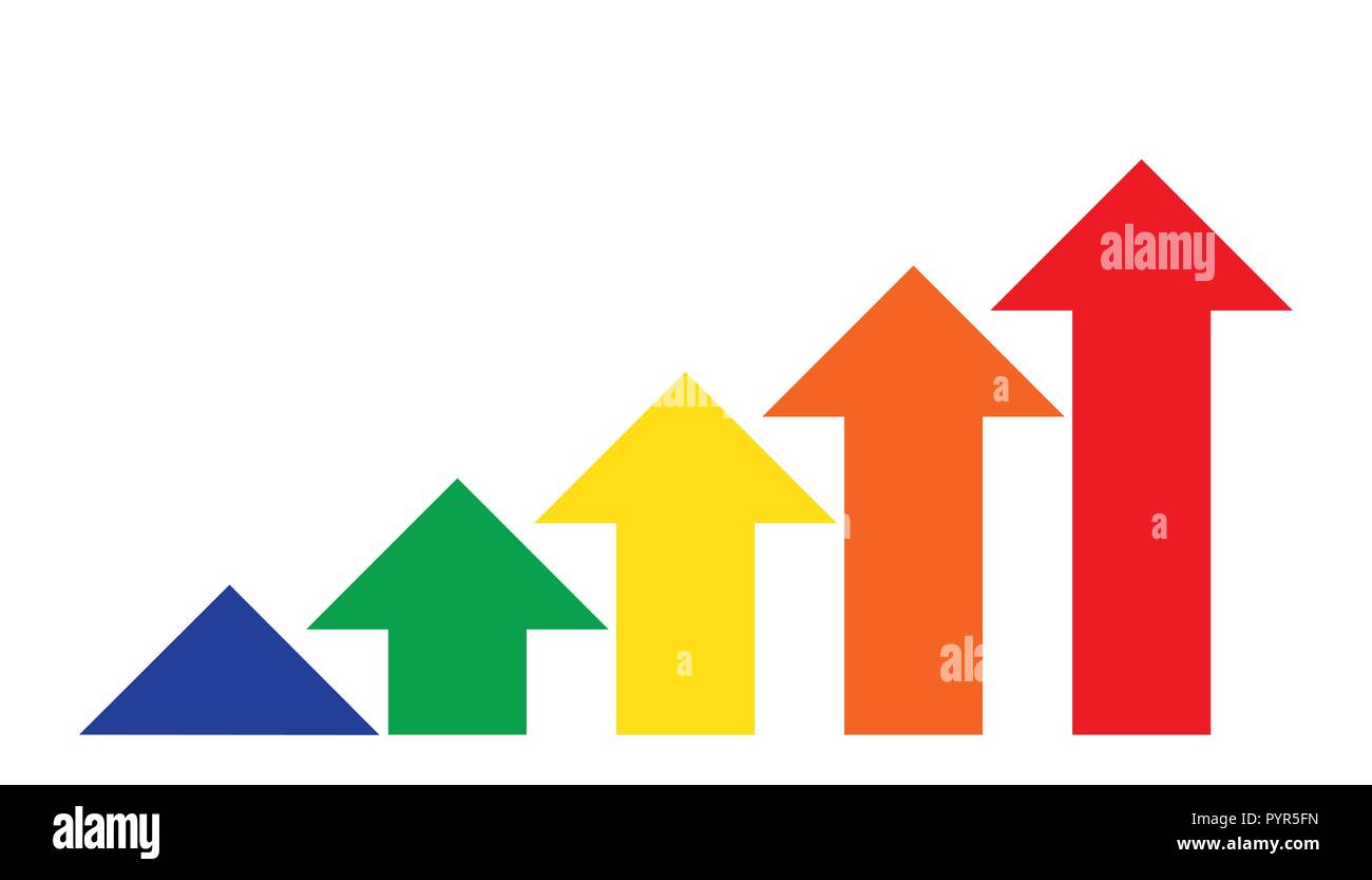 Levels. Successful business motivation concept, chart. Vector and ...