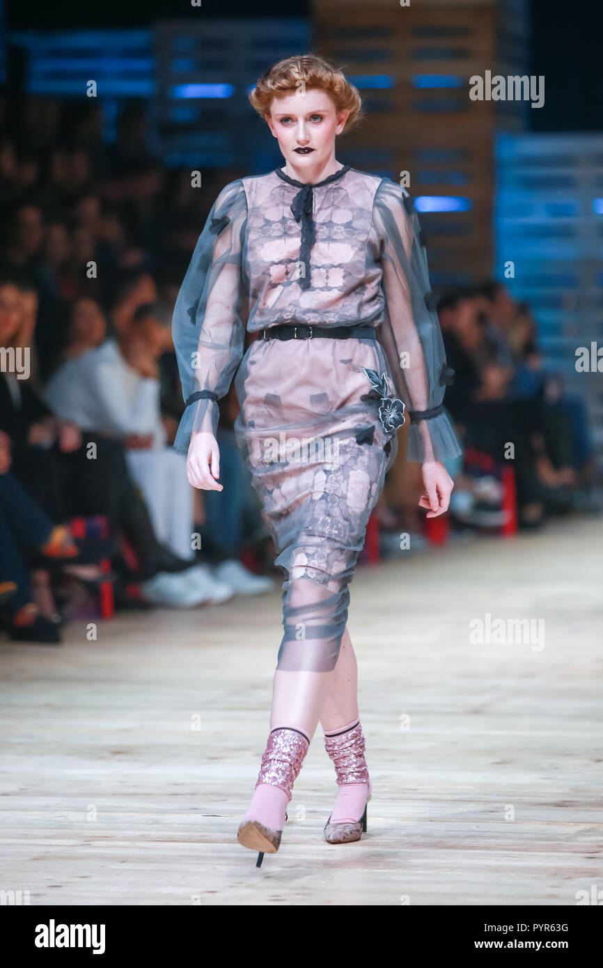 Woman wearing transparent dress hi-res stock photography and images - Alamy