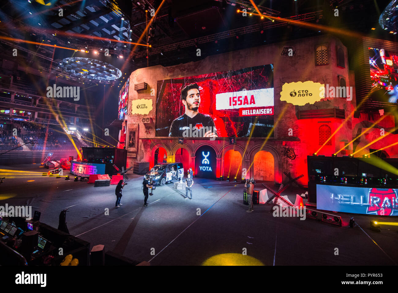 MOSCOW, RUSSIA - OCTOBER 27 2018: EPICENTER Counter Strike: Global ...