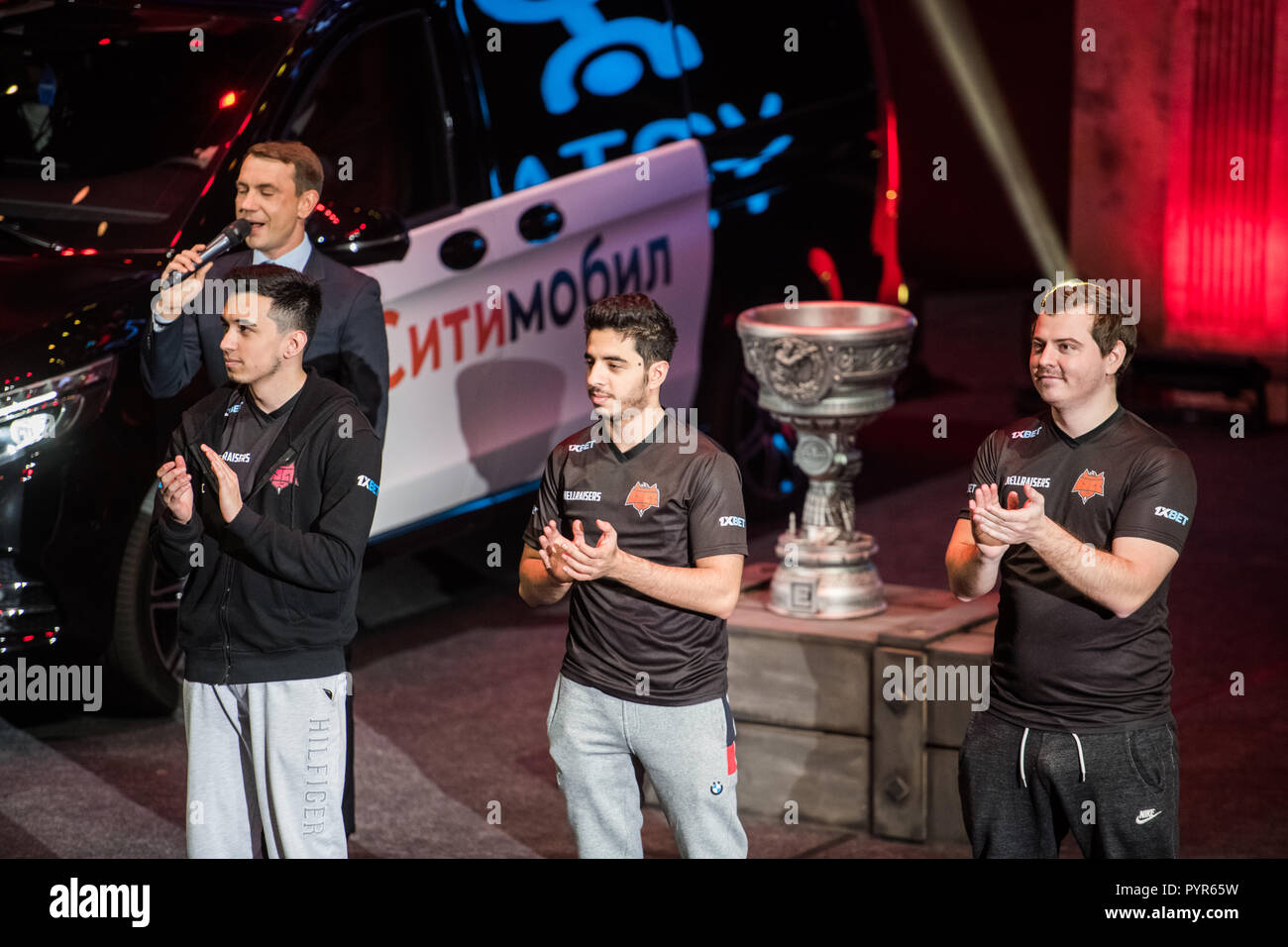 MOSCOW, RUSSIA - OCTOBER 27 2018: EPICENTER Counter Strike: Global ...