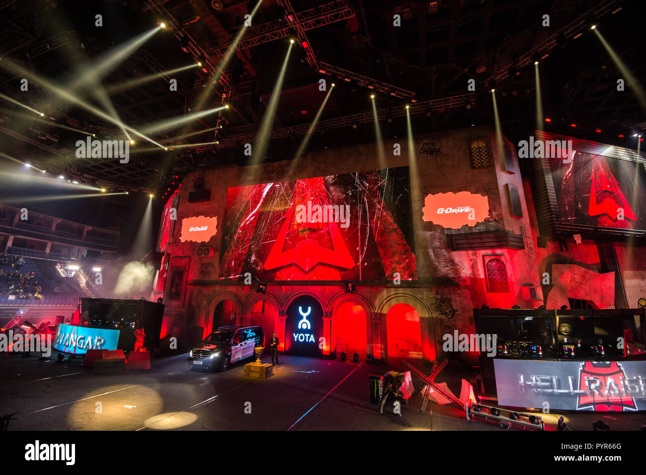 MOSCOW, RUSSIA - OCTOBER 27 2018: EPICENTER Counter Strike: Global ...
