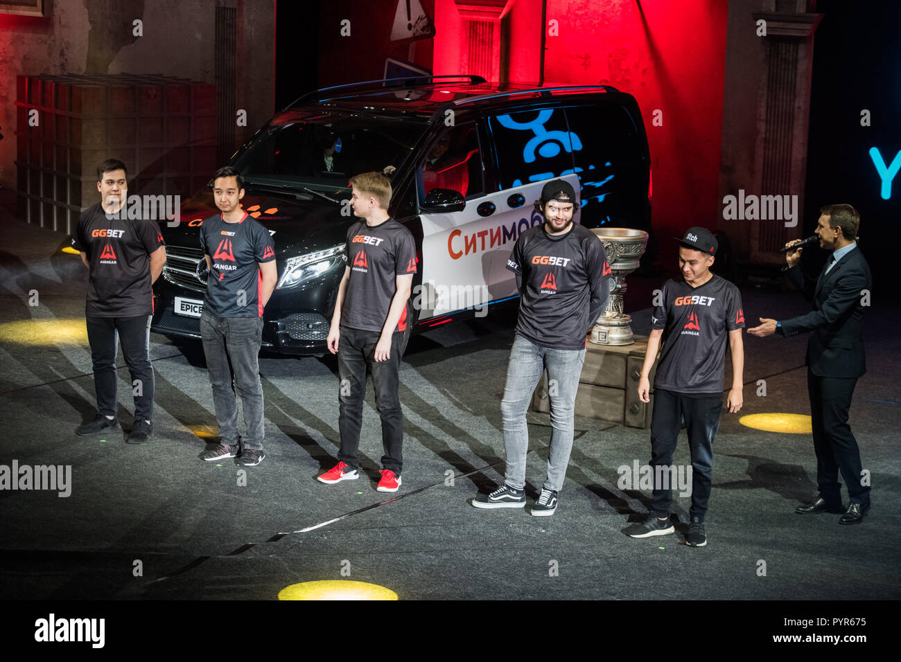 MOSCOW, RUSSIA - OCTOBER 27 2018: EPICENTER Counter Strike: Global ...