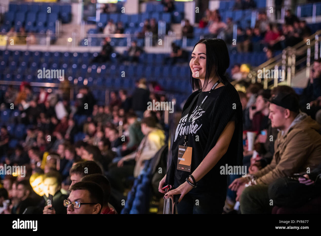 MOSCOW, RUSSIA - OCTOBER 27 2018: EPICENTER Counter Strike: Global ...