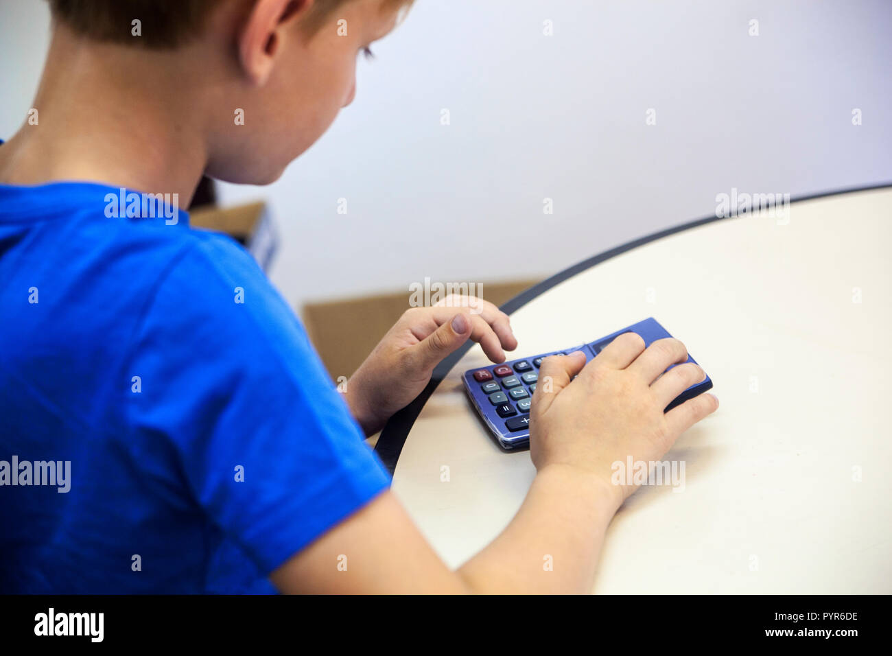 Child mathematics finger hi-res stock photography and images - Alamy