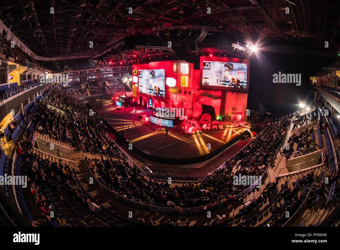 MOSCOW, RUSSIA - OCTOBER 27 2018: EPICENTER Counter Strike: Global ...