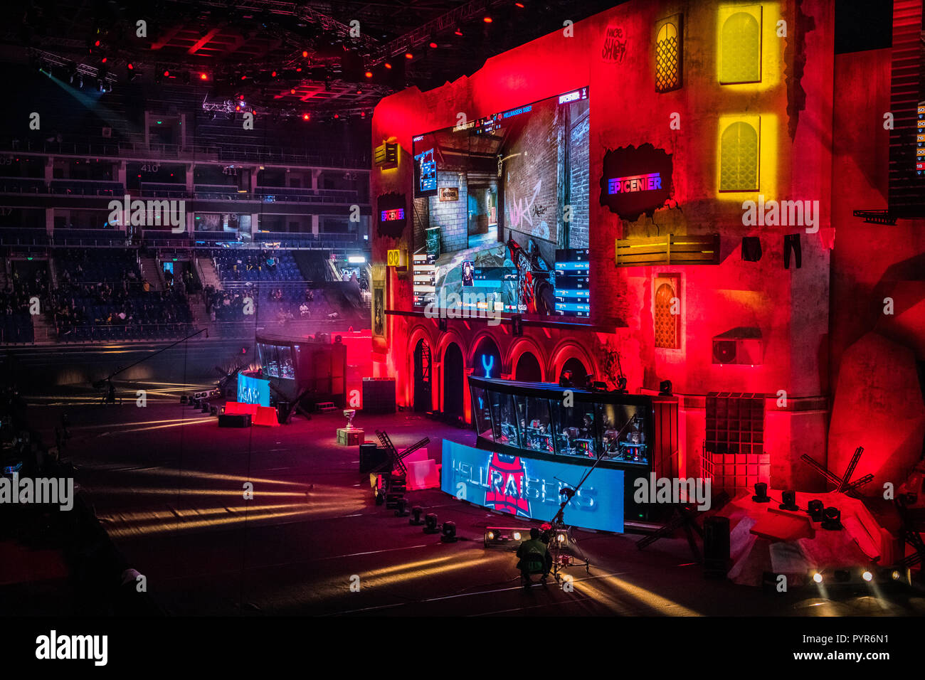 MOSCOW, RUSSIA - OCTOBER 27 2018: EPICENTER Counter Strike: Global ...