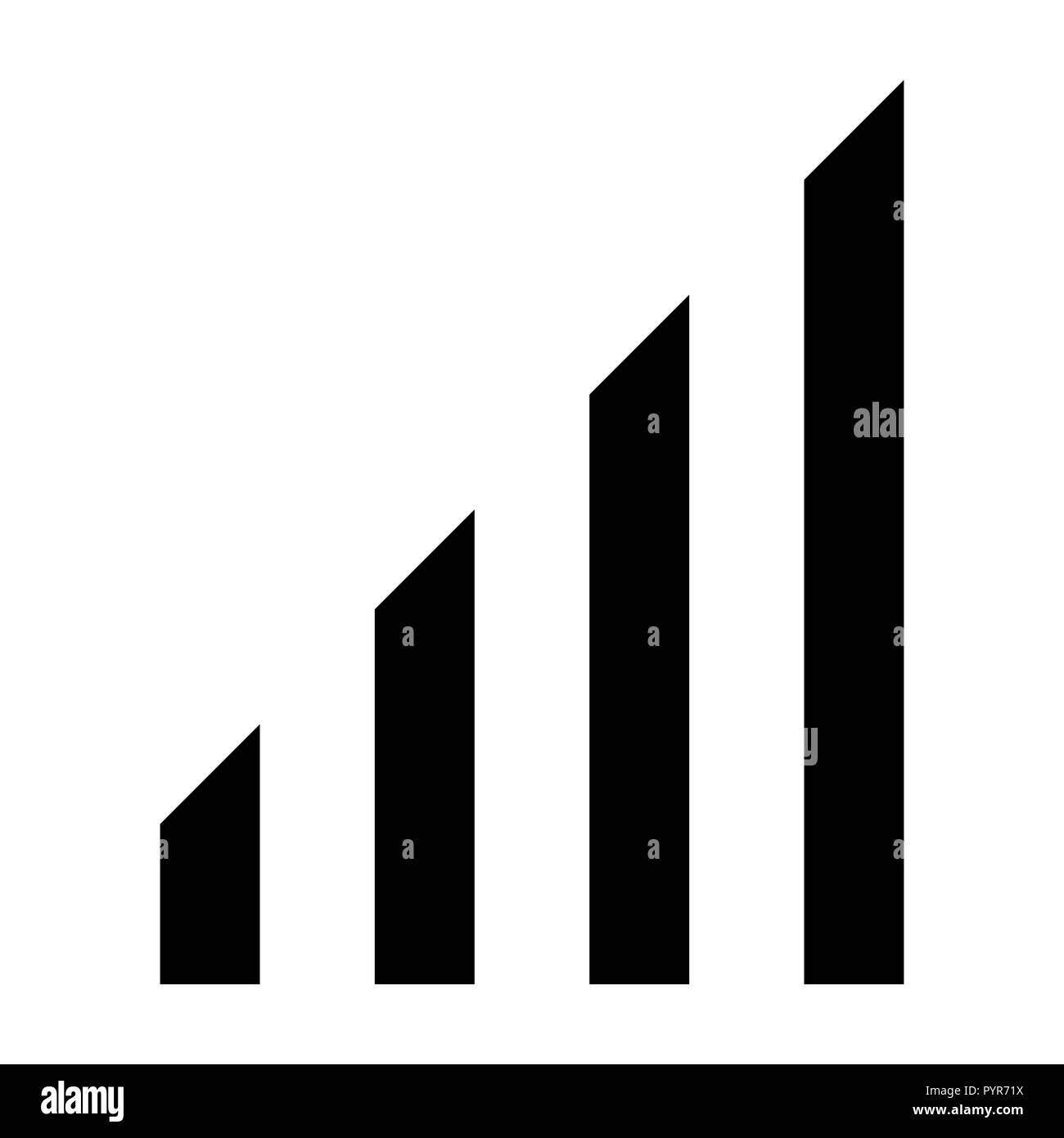 Levels icon vector isolated on white background, vector and ...