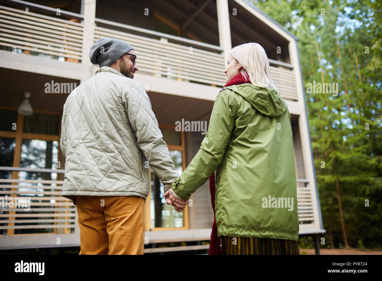 Walking date home hi-res stock photography and images - Alamy