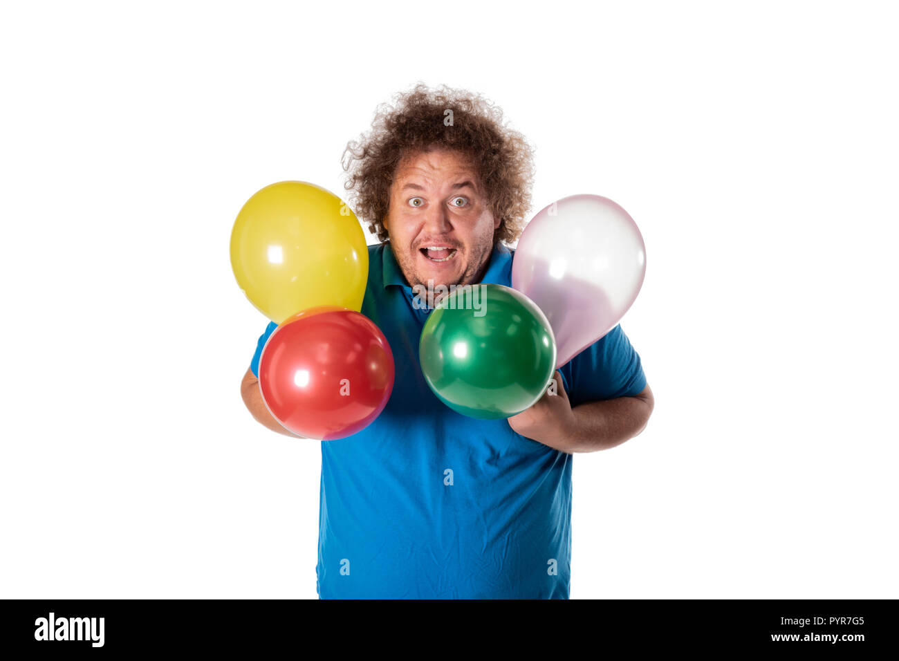 Chubby man birthday hi-res stock photography and images - Alamy
