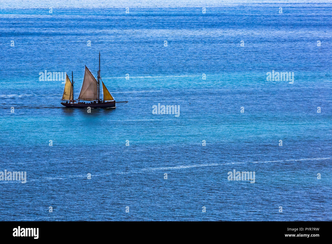 Two masted sailing boat hi-res stock photography and images - Alamy