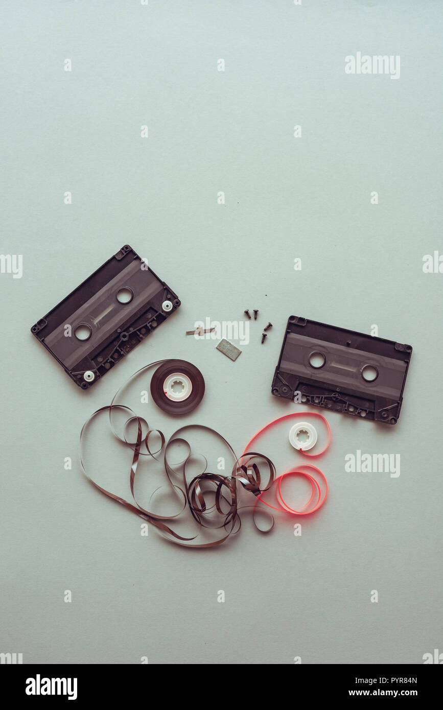 Parts of cassette tape hi-res stock photography and images - Alamy