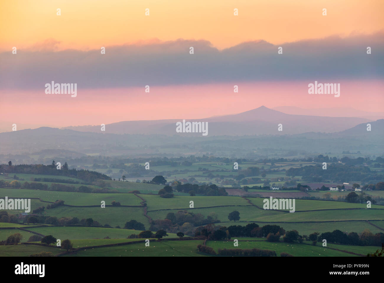 Monmouthshire countryside hi-res stock photography and images - Alamy