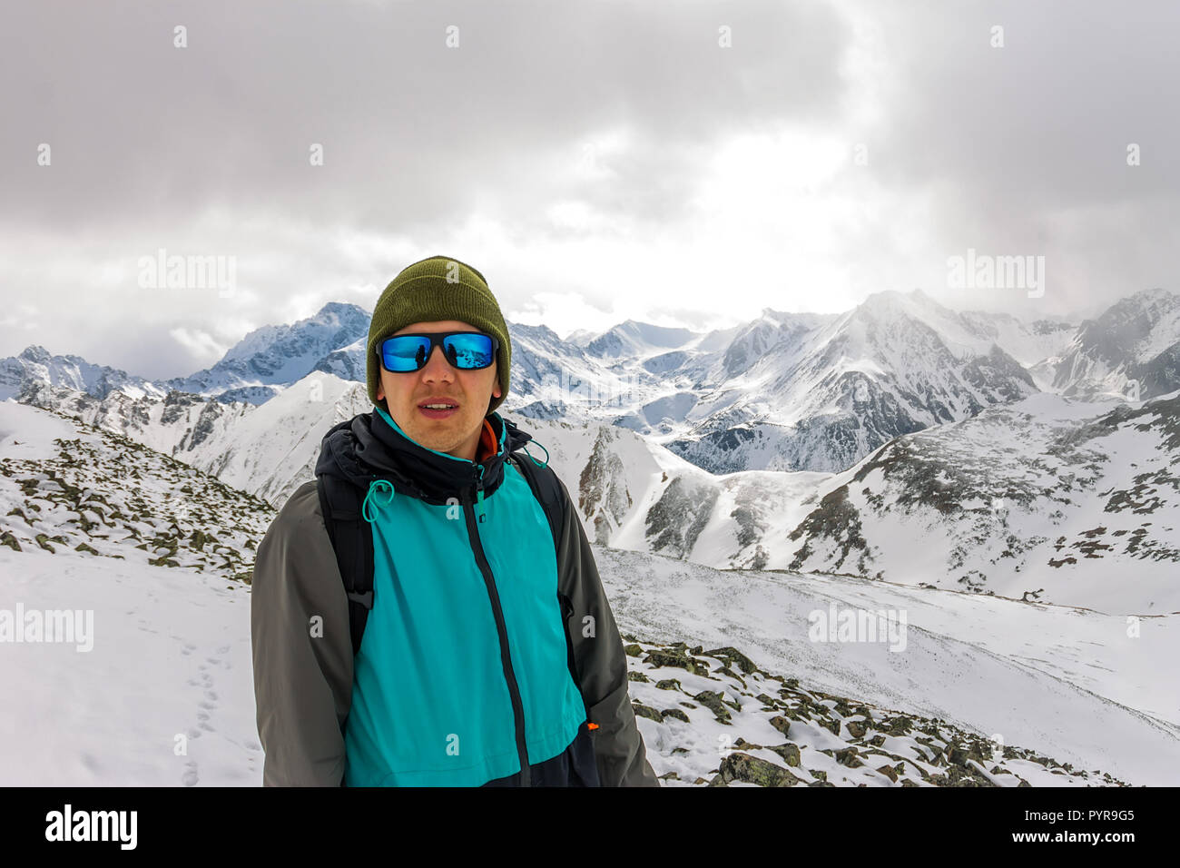 Ice portrait climber hi-res stock photography and images - Alamy