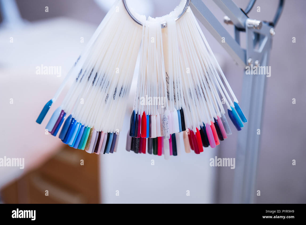 Manicure color samples hi-res stock photography and images - Alamy