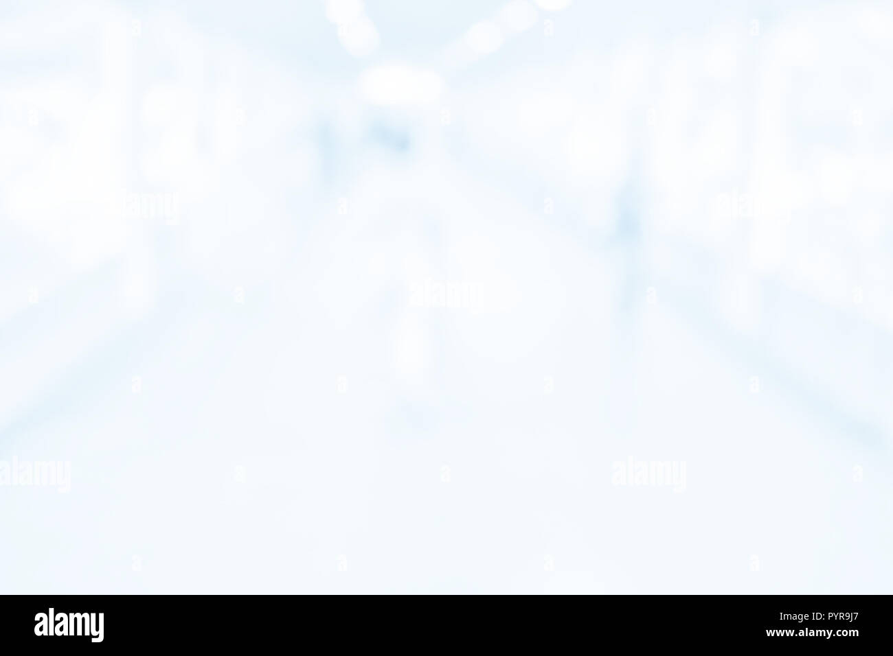 Abstract blurred path way with light at final way use us to success ...