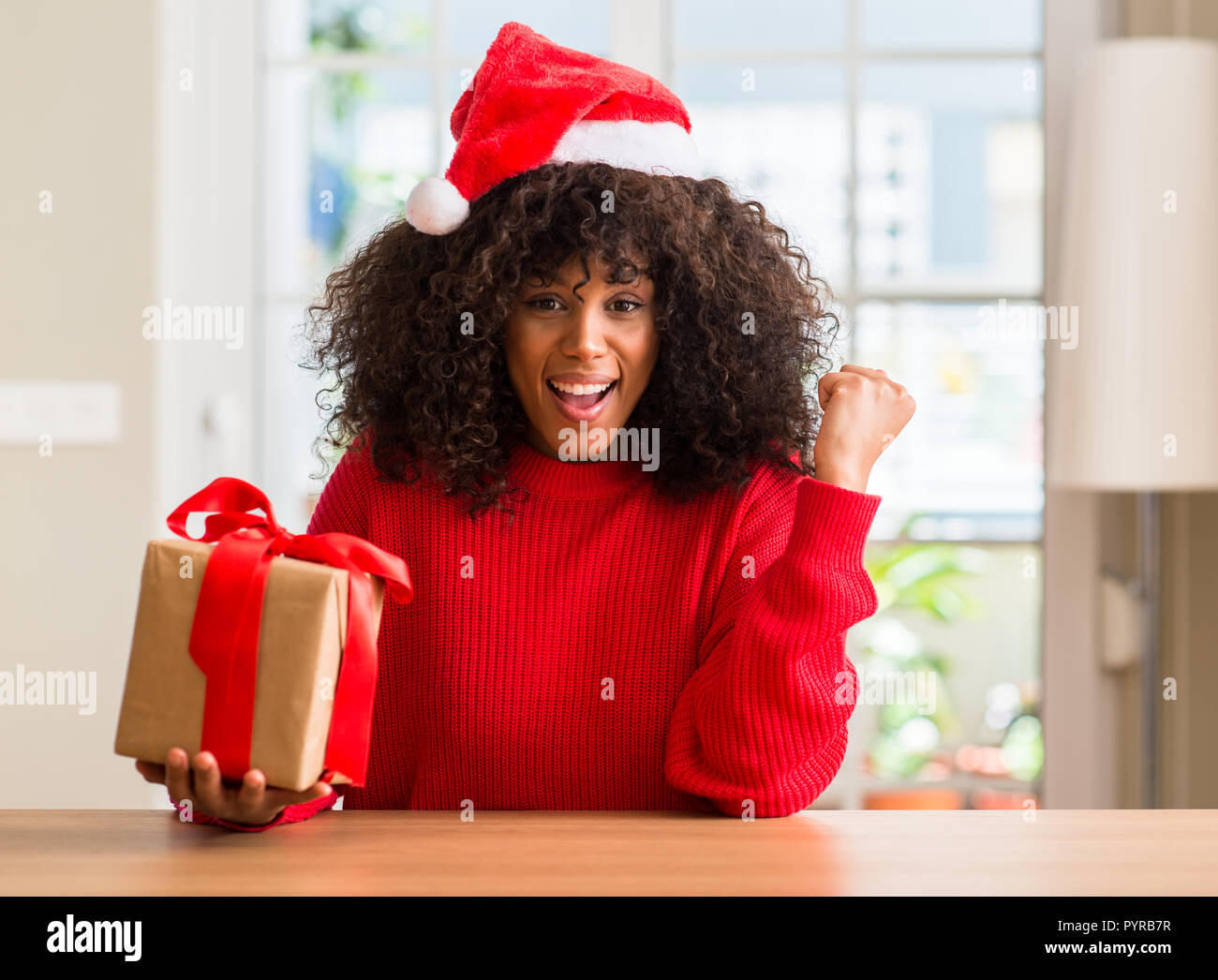 Cheering santa claus hi-res stock photography and images - Alamy