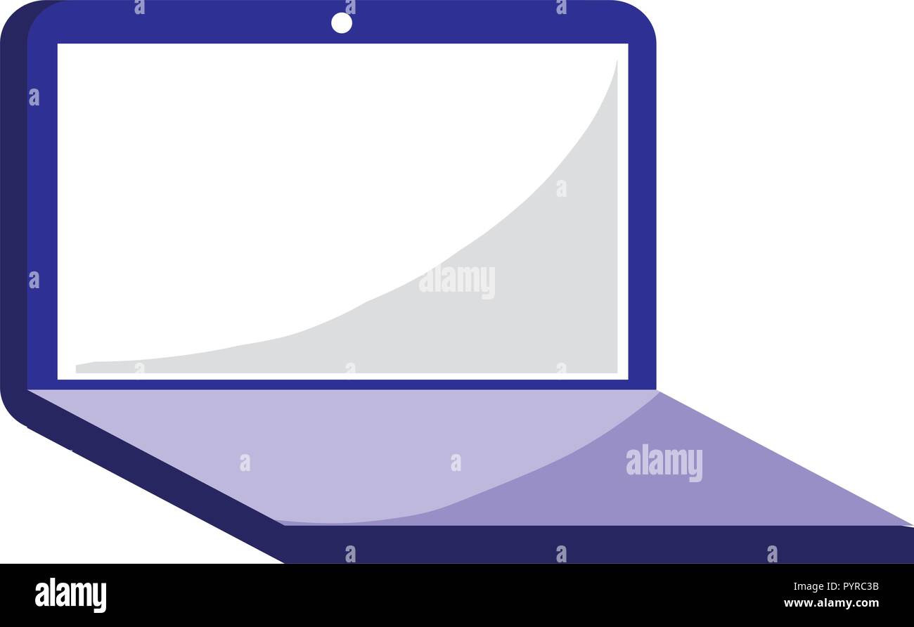 laptop computer isolated icon vector illustration design Stock Vector ...