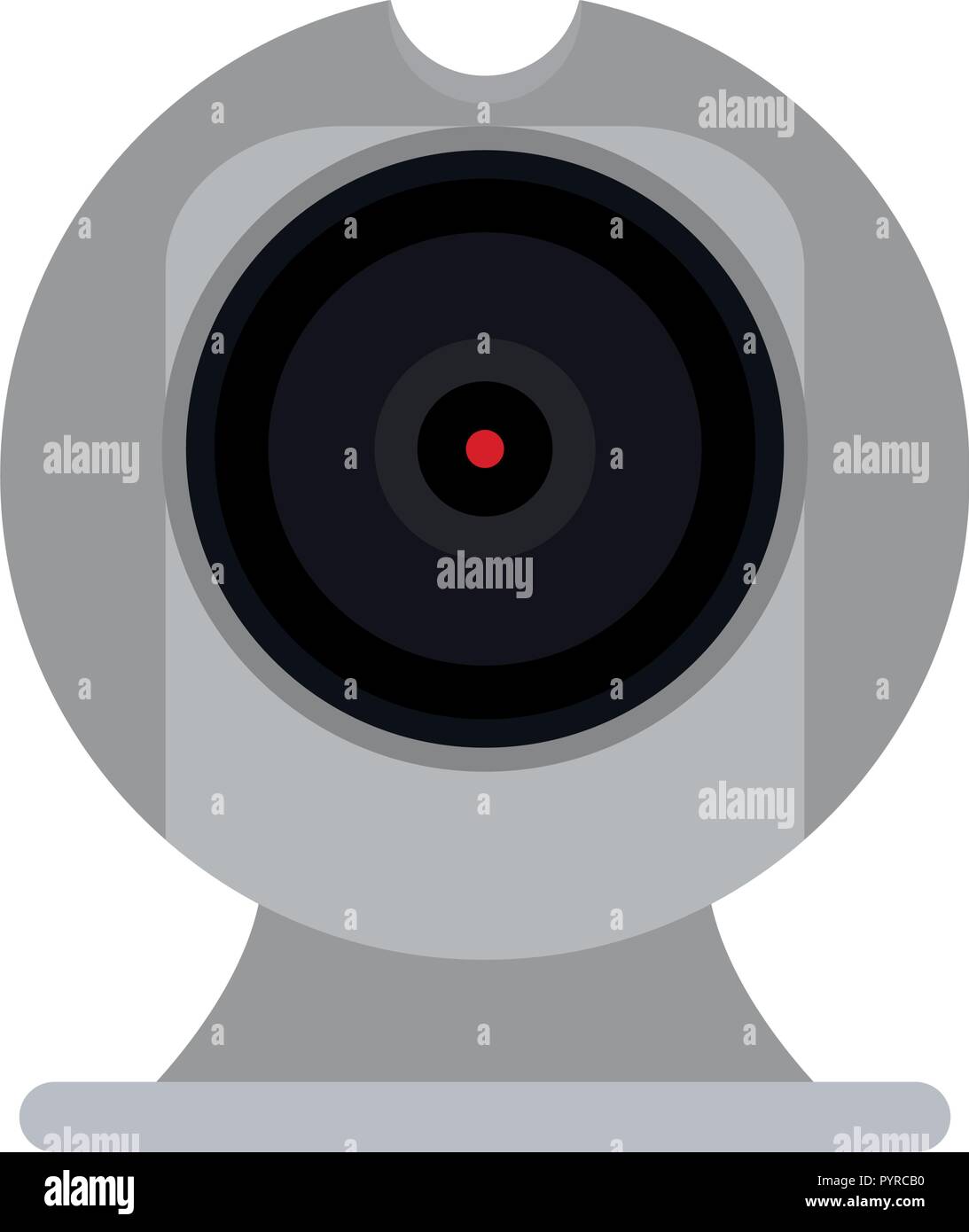 Webcam chat technology device vector illustration graphic design Stock ...