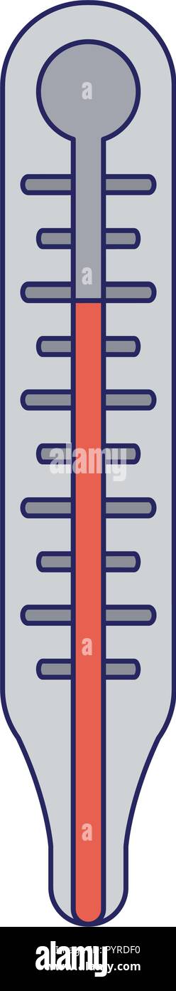Thermometer medical symbol vector illustration graphic design Stock ...