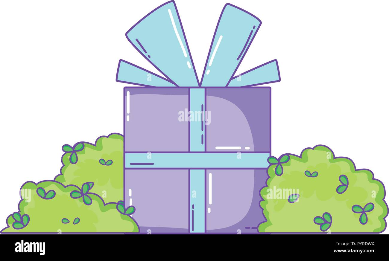 Birthday giftbox cartoon Stock Vector Image & Art - Alamy