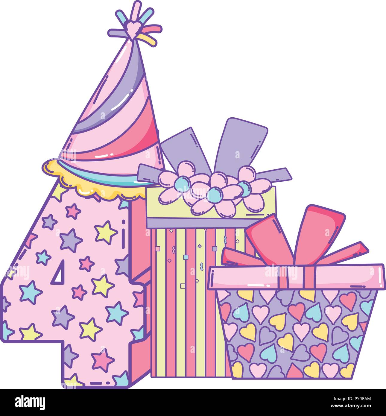 Boxes with numbers Stock Vector Images - Alamy