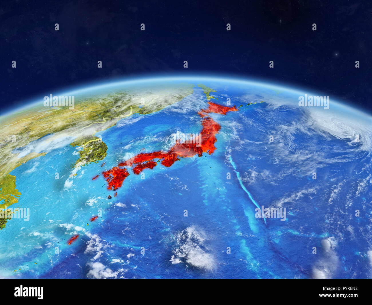 Japan Map Detailed Stock Photos & Japan Map Detailed Stock Images - Alamy