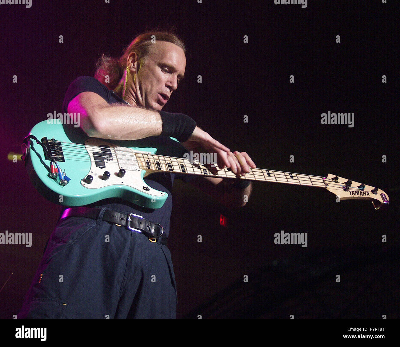 ATLANTA, GA - JULY 19: Bassist Billy Sheehan performs during the G3 ...