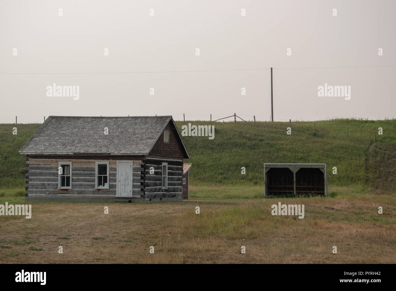 Log Cabin at the Bar U Ranch, National Historic Site of Canada, Parks ...
