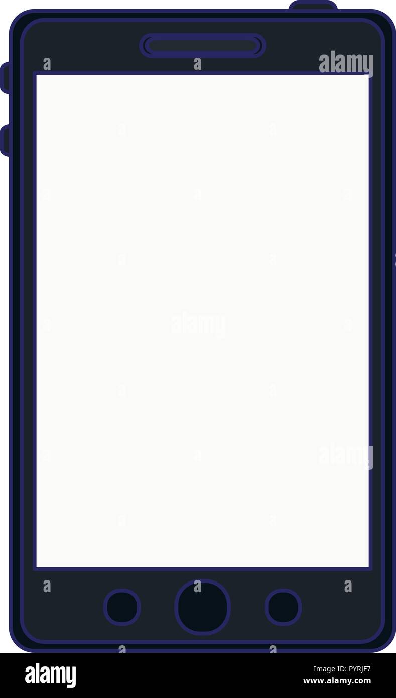 Smartphone mobile technology isolated vector illustration graphic ...