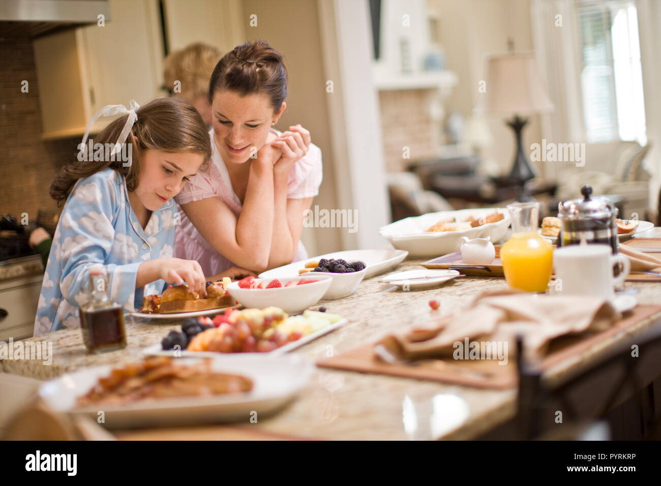 7 fruits together hi-res stock photography and images - Alamy