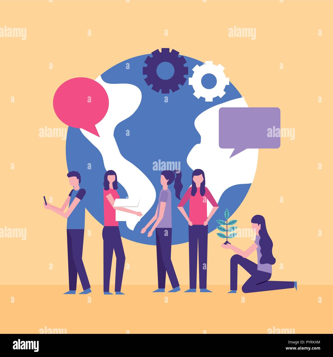 community people activity Stock Vector Image & Art - Alamy