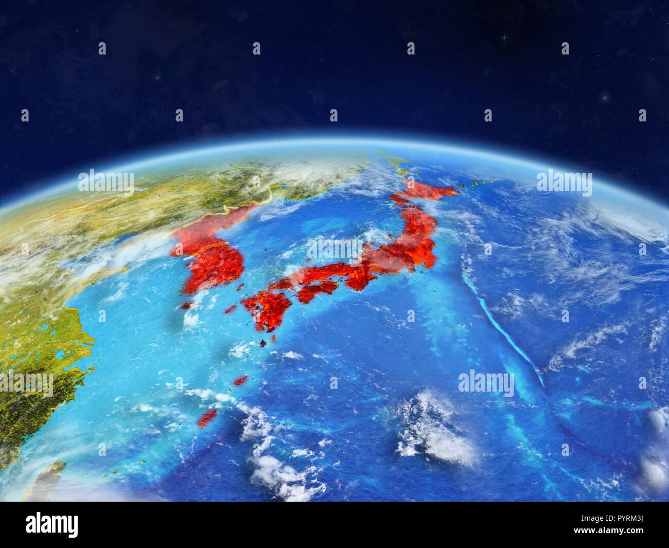 Japan Map Detailed Stock Photos & Japan Map Detailed Stock Images - Alamy