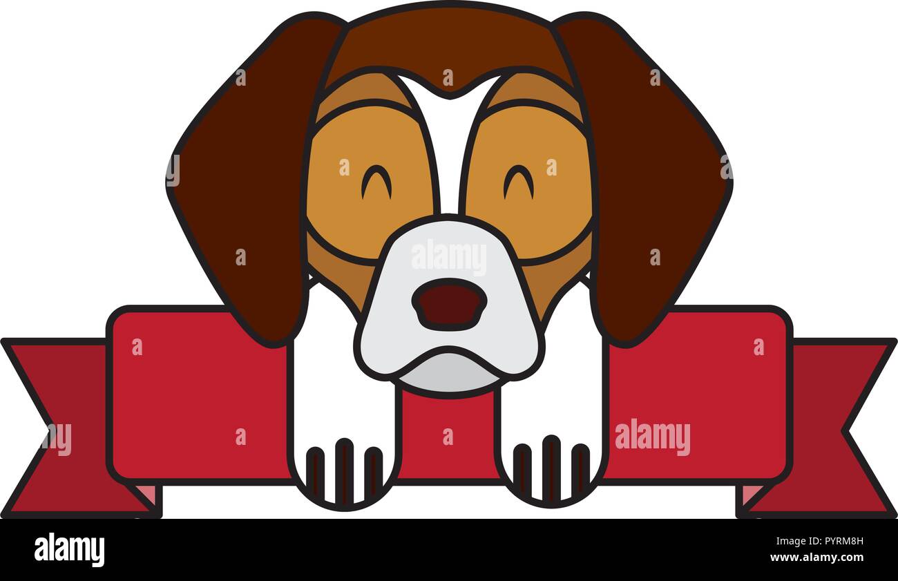 Dog ribbon Stock Vector Images - Alamy