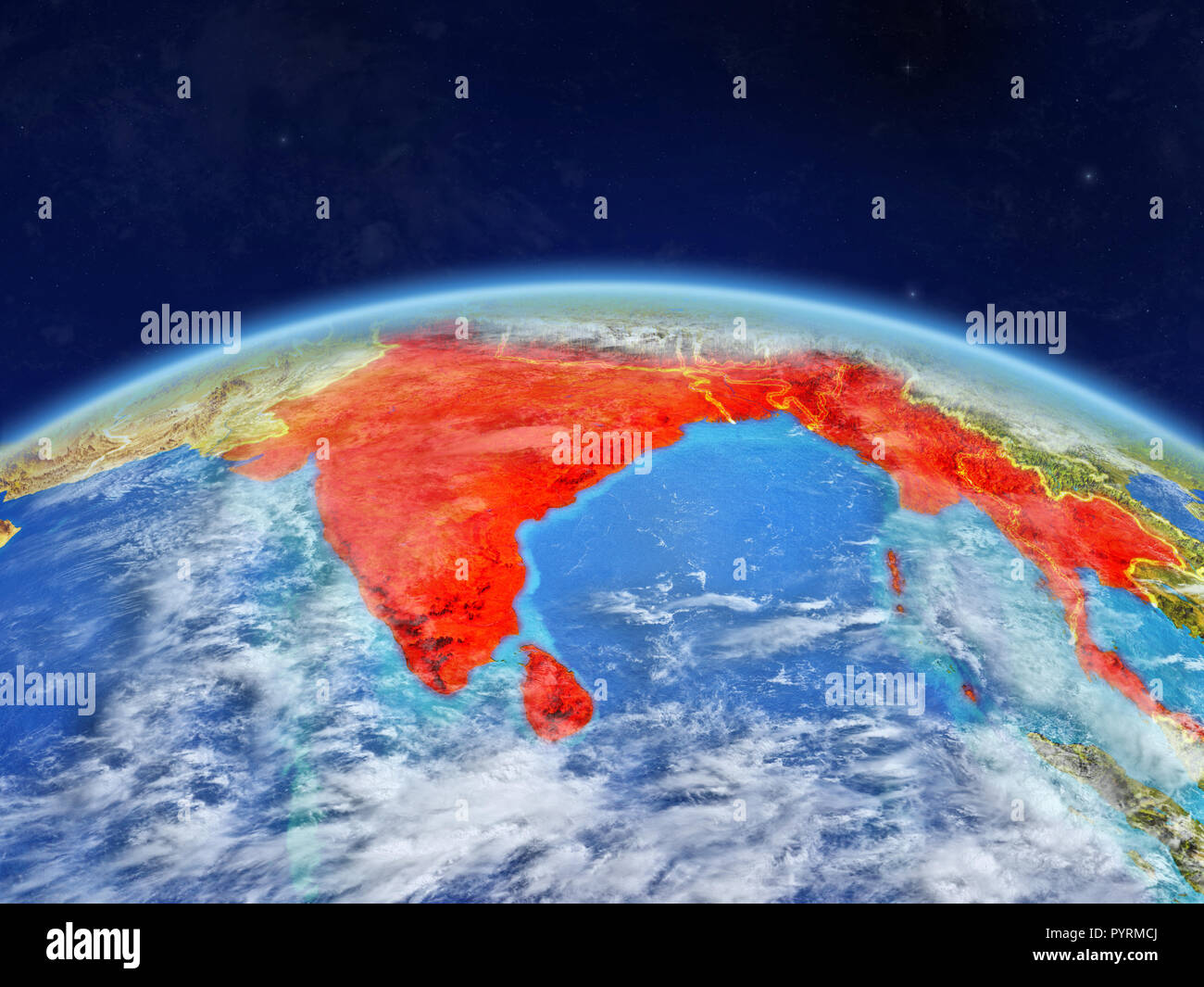 Bimstec map hi-res stock photography and images - Alamy
