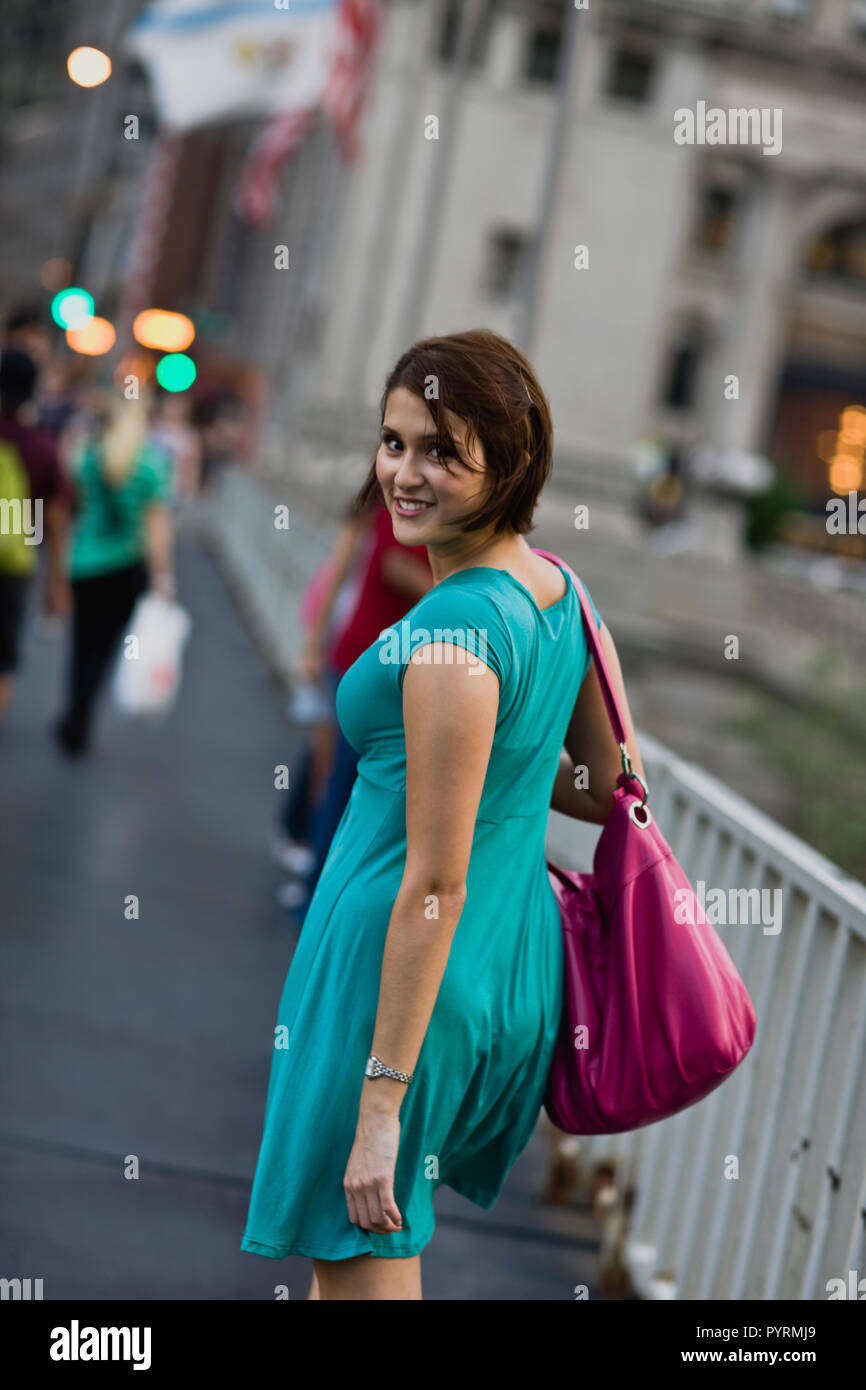 Looking back over left shoulder hi-res stock photography and images - Alamy