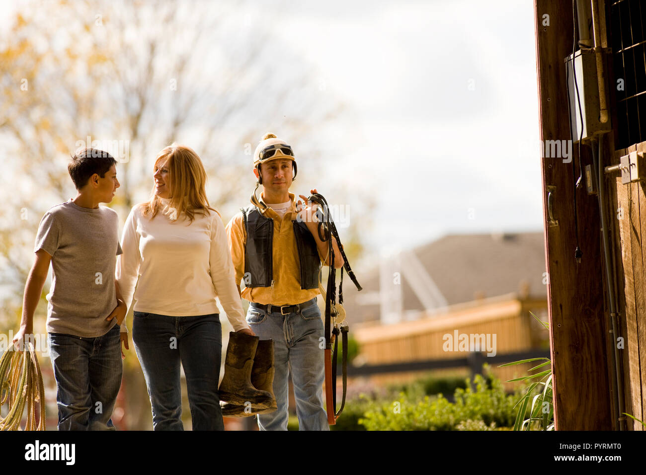Female jockeys riding horse hi-res stock photography and images - Alamy