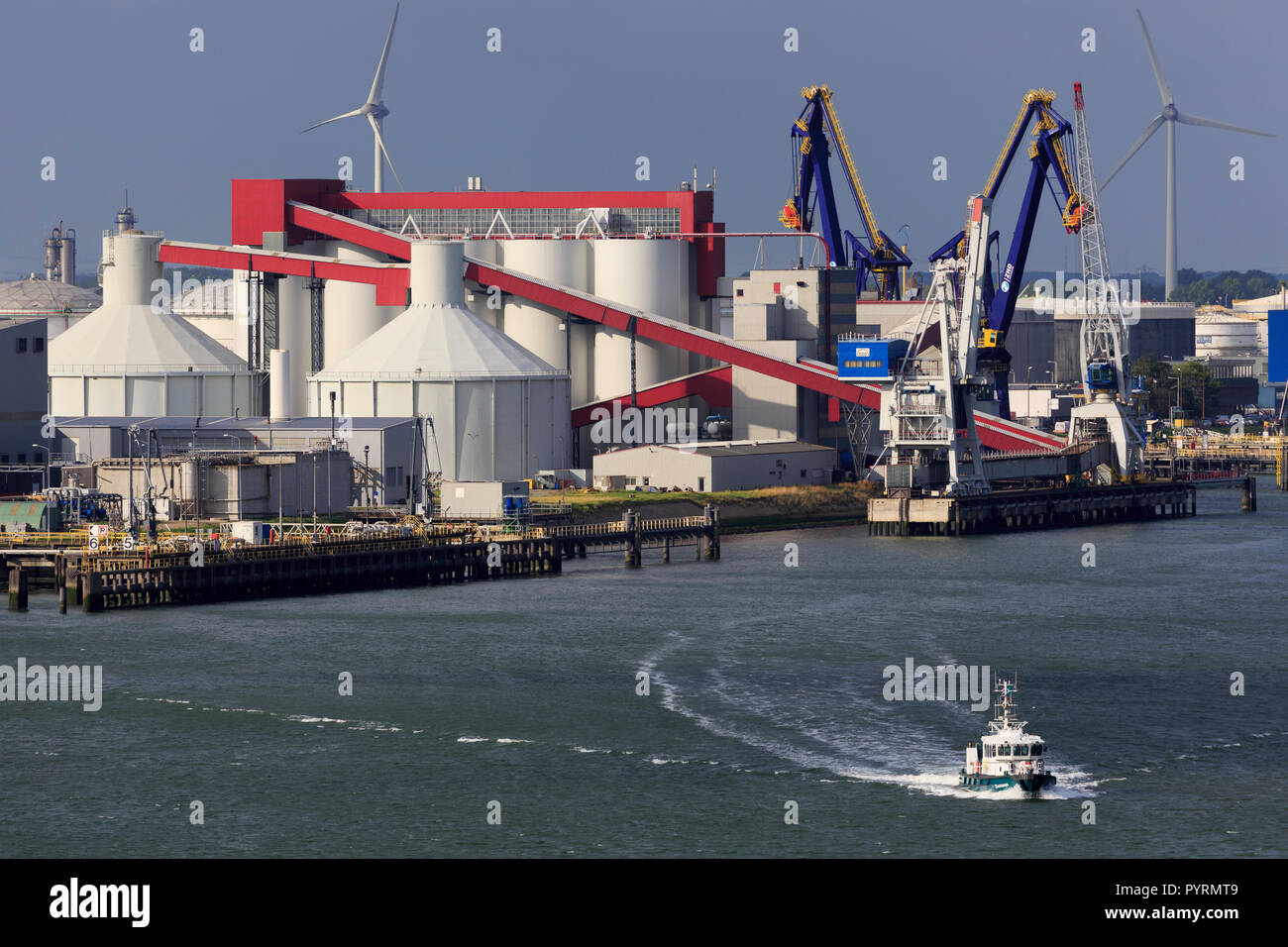 Port of Rotterdam, Netherlands, Europe Stock Photo - Alamy