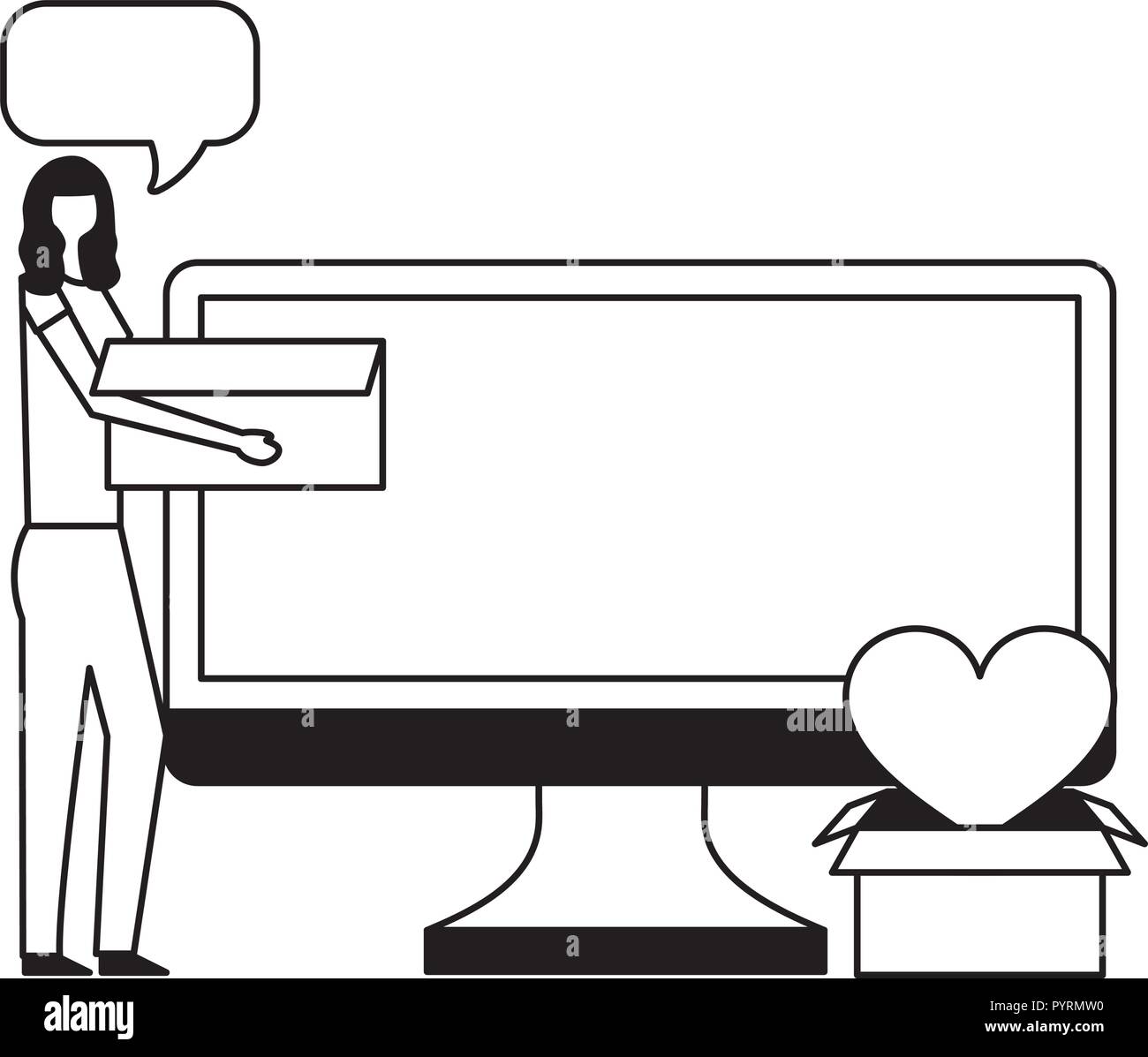 volunteers help work Stock Vector Image & Art - Alamy