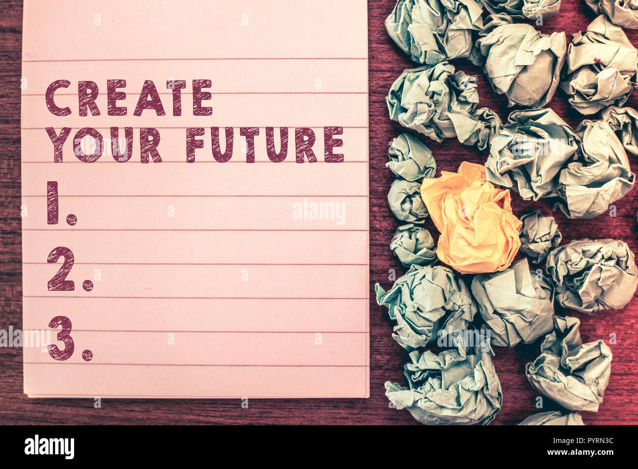 Word writing text Create Your Future. Business concept for Set Target ...