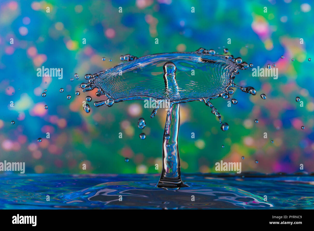splash drop art water drops Stock Photo - Alamy