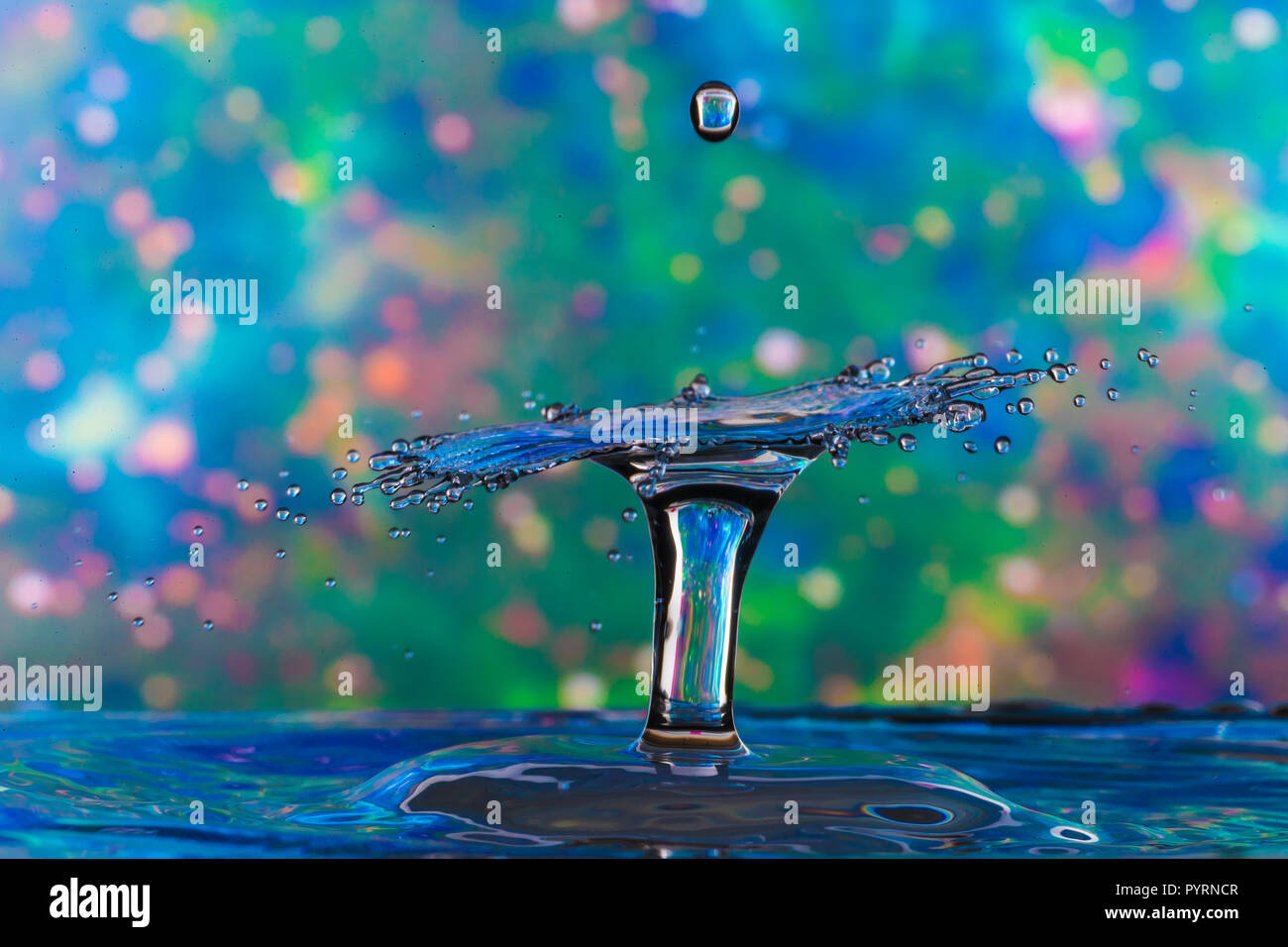 splash drop art water drops Stock Photo - Alamy
