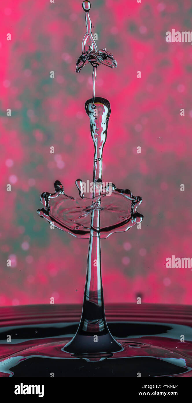 splash drop art water drops Stock Photo - Alamy