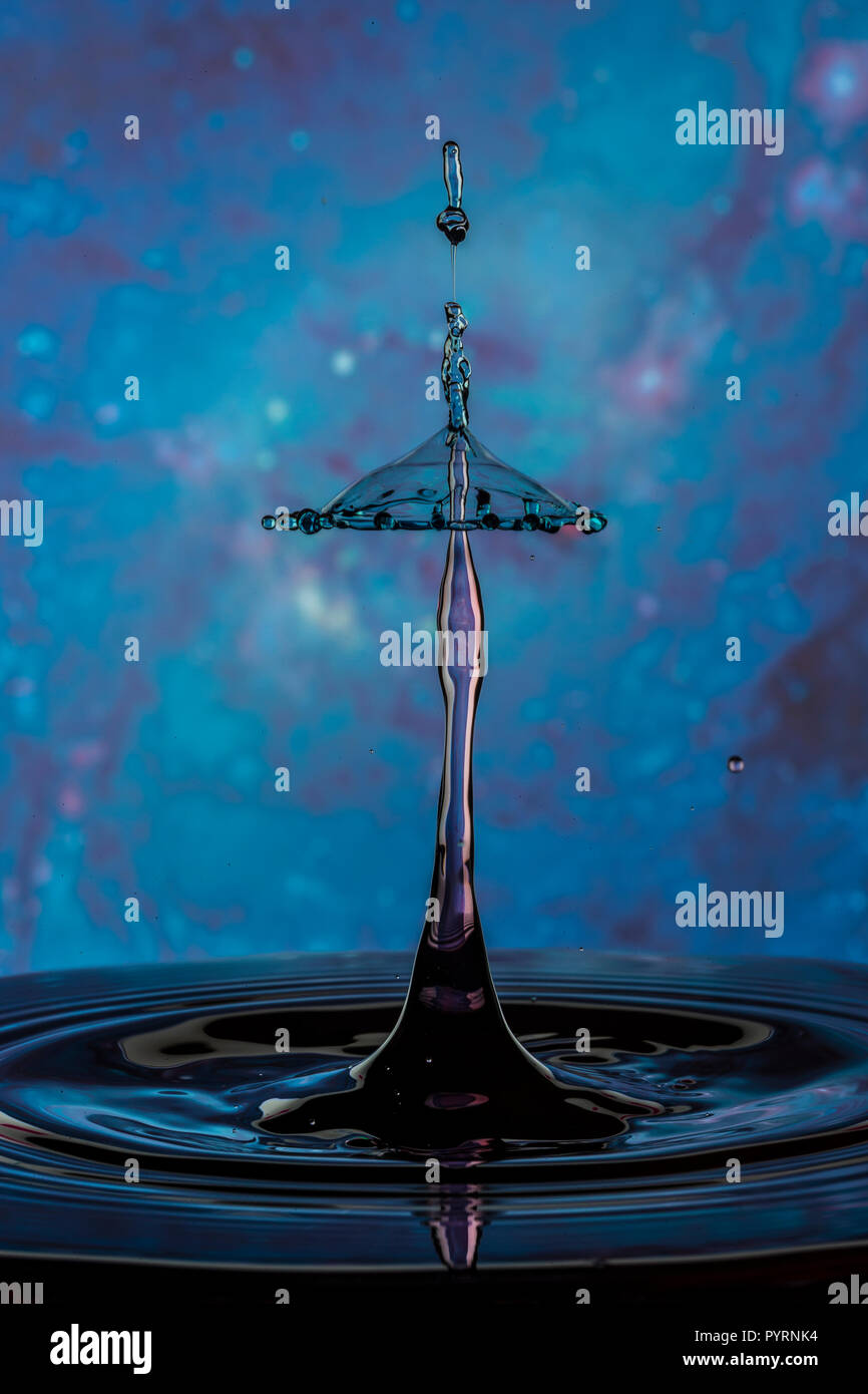 splash drop art water drops Stock Photo - Alamy