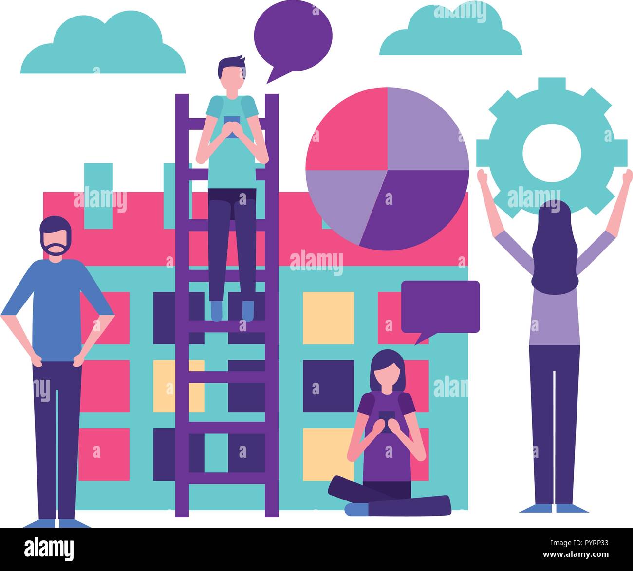 community people activity Stock Vector Image & Art - Alamy