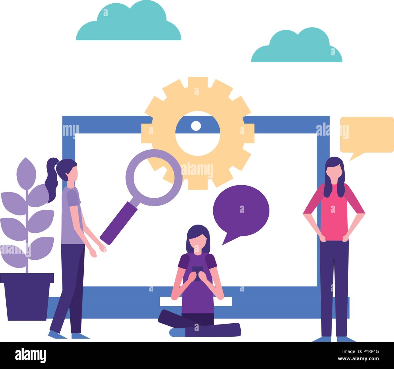 community people activity Stock Vector Image & Art - Alamy