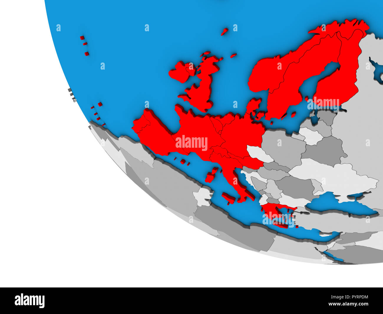 Western bloc map hi-res stock photography and images - Alamy