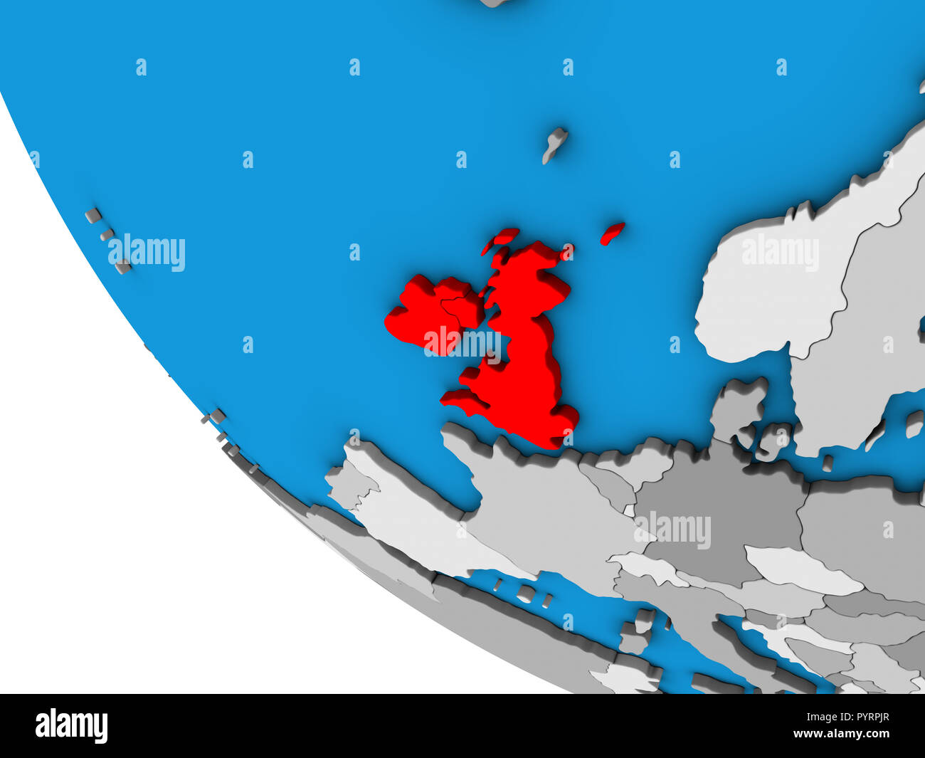 British Isles Map Simple High Resolution Stock Photography and Images ...