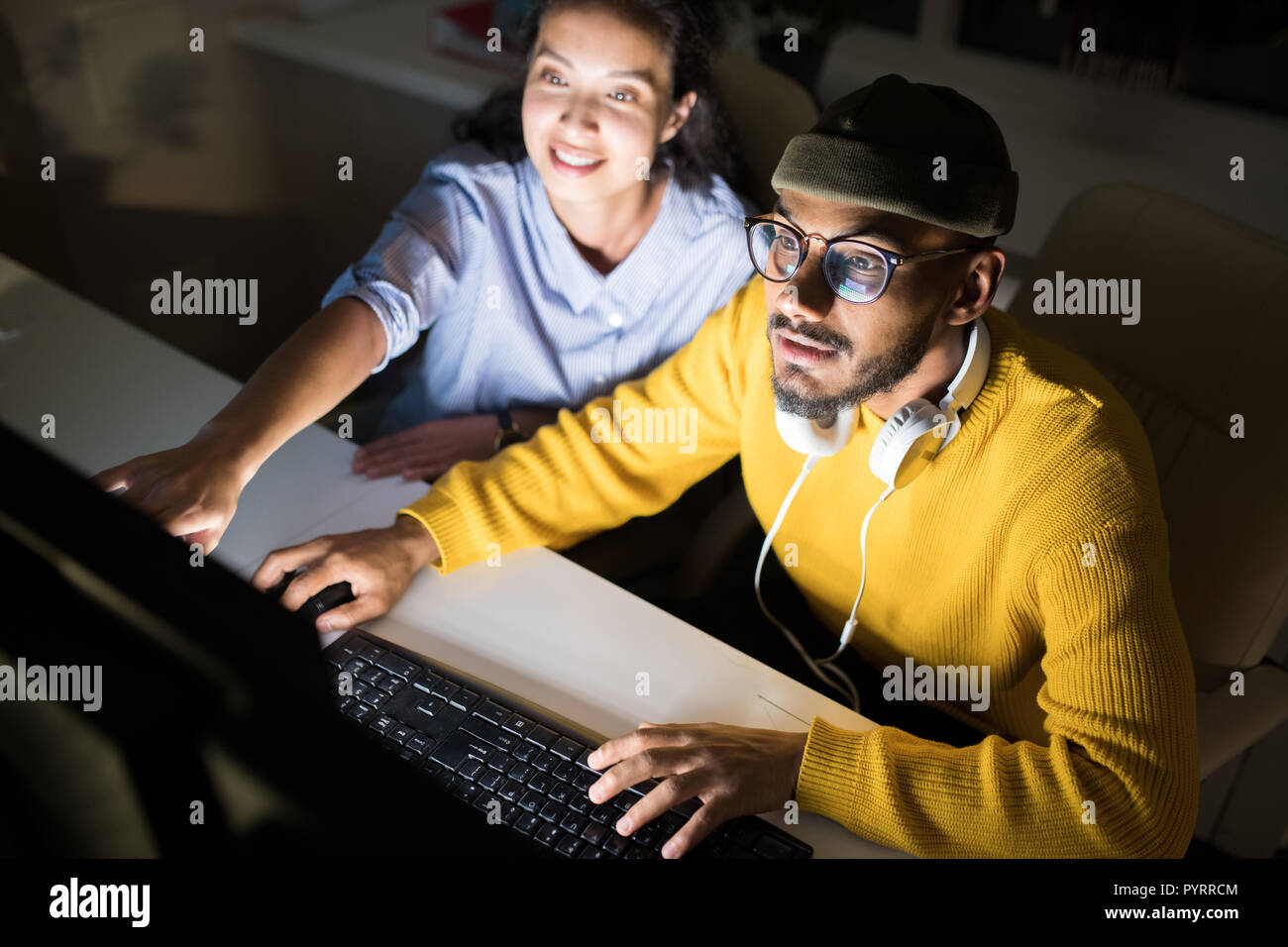 Workaholic startup hi-res stock photography and images - Alamy