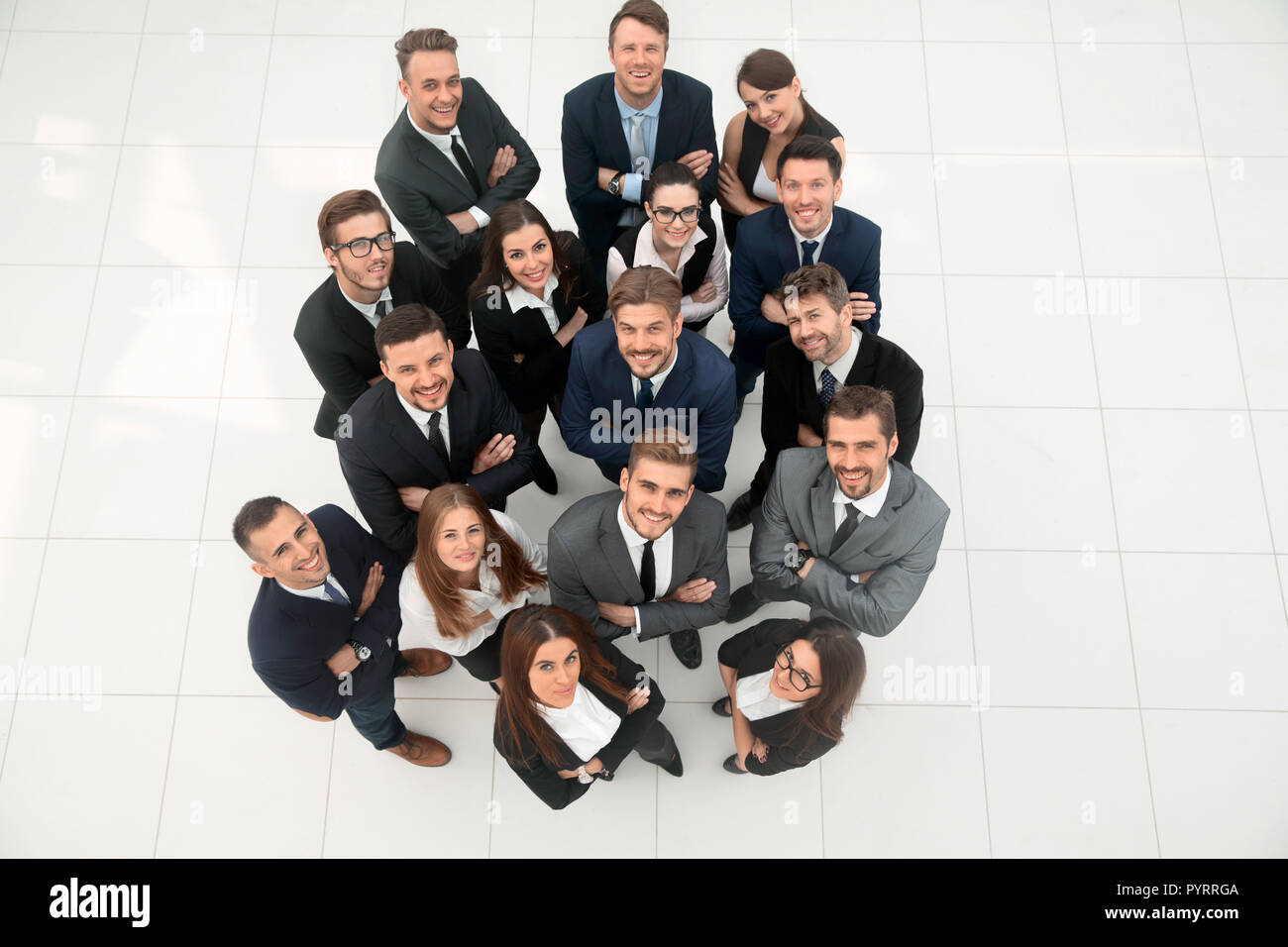 closeup. professional large business team Stock Photo - Alamy